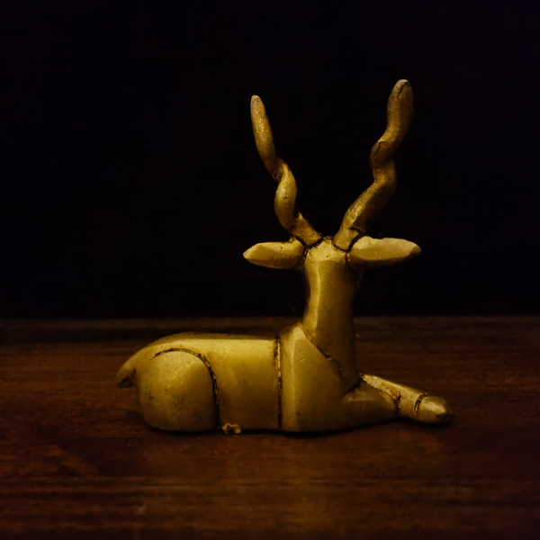 Best Small Brass Deer Showpiece Buy In Coimbatore | Tulsi Home Store